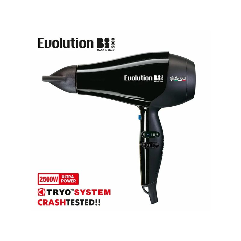 Secador Ceriotti Evolution BI 5000 Negro – Cosmetic Wholesale