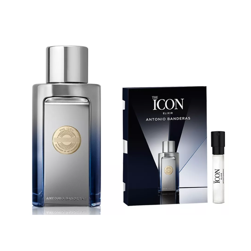 Antonio Banderas The Icon Elixir EDP 100ml + Muestra – Cosmetic Wholesale