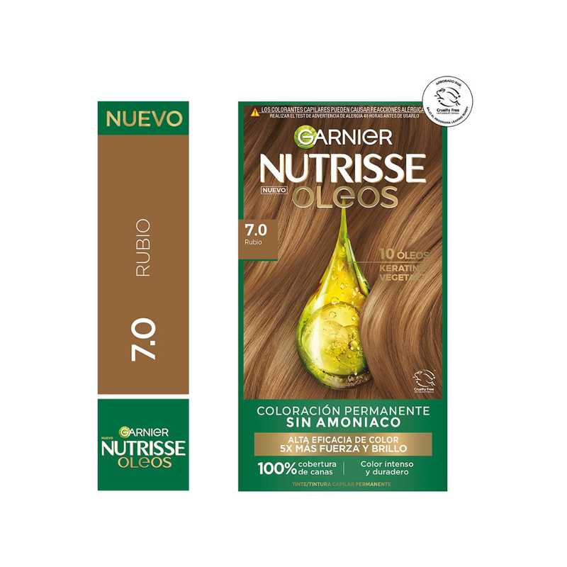 Coloración Permanente sin Amoniaco 7.0 Rubio – Cosmetic Wholesale