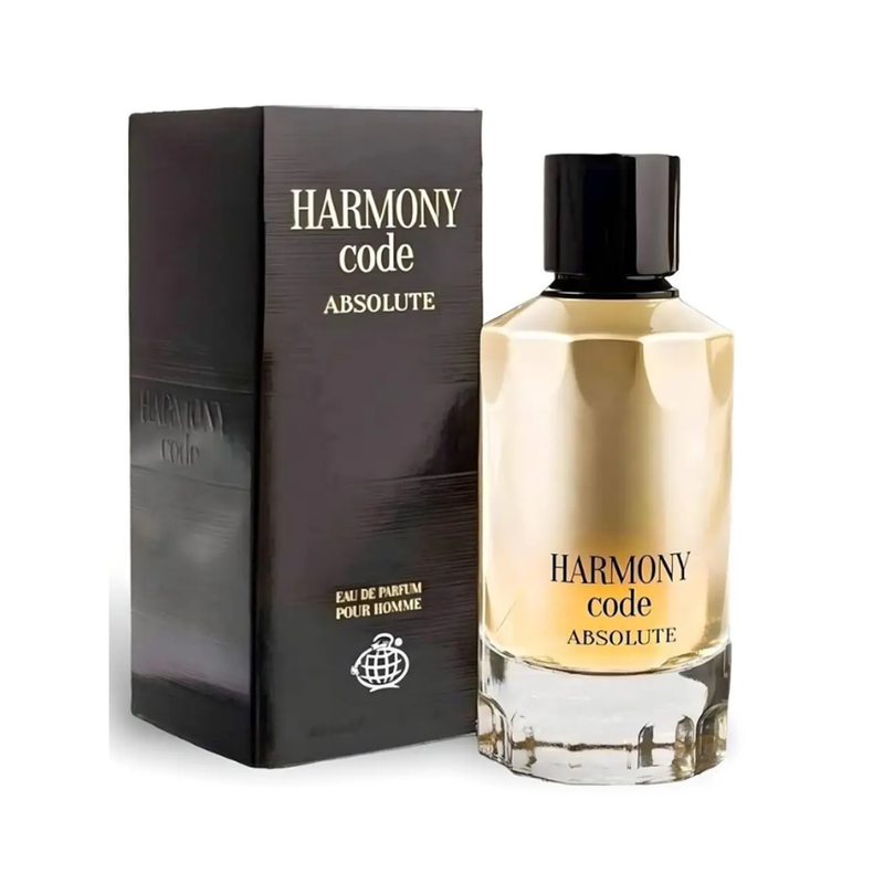 Fragrance World Harmony Code Absolute EDP Pour Homme 100 ml (Armani Co – Cosmetic Wholesale