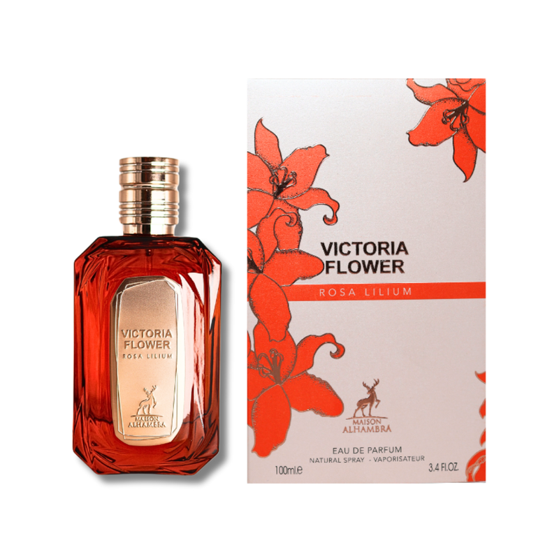 Perfume Maison Alhambra Victoria Flower Rosa Lilium EDP 100 ml Mujer ...