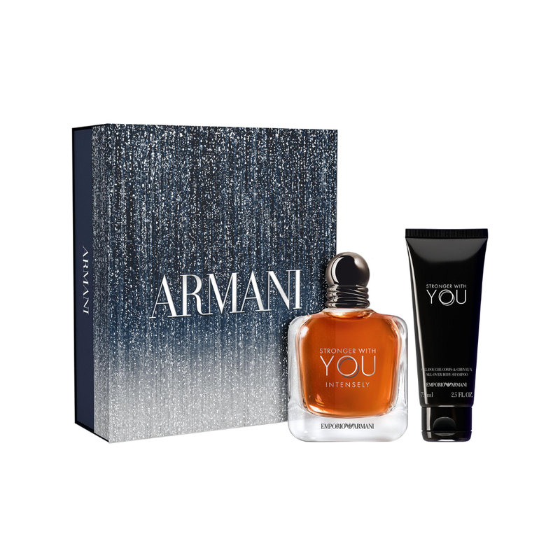 Set Perfume Stronger With You EDP Intensely 100 ml + Gel de Ducha 75 m ...