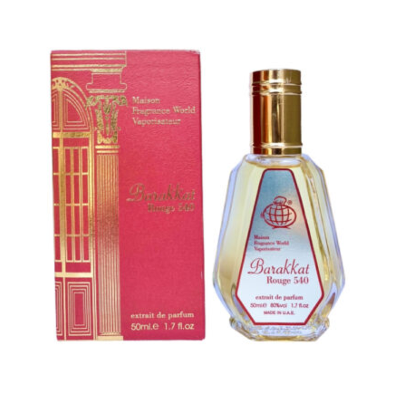 Fragrance World Barakkat Rouge 540 Extrait de Parfum 50 ml – Cosmetic ...