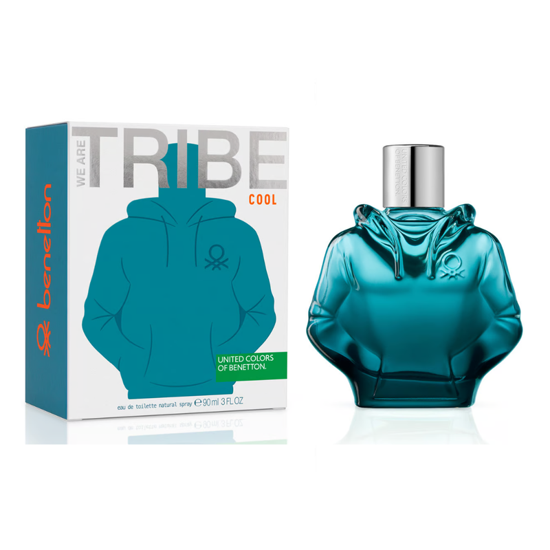 Benetton We Are Tribe Cool EDT 90 ml Hombre – Cosmetic Wholesale